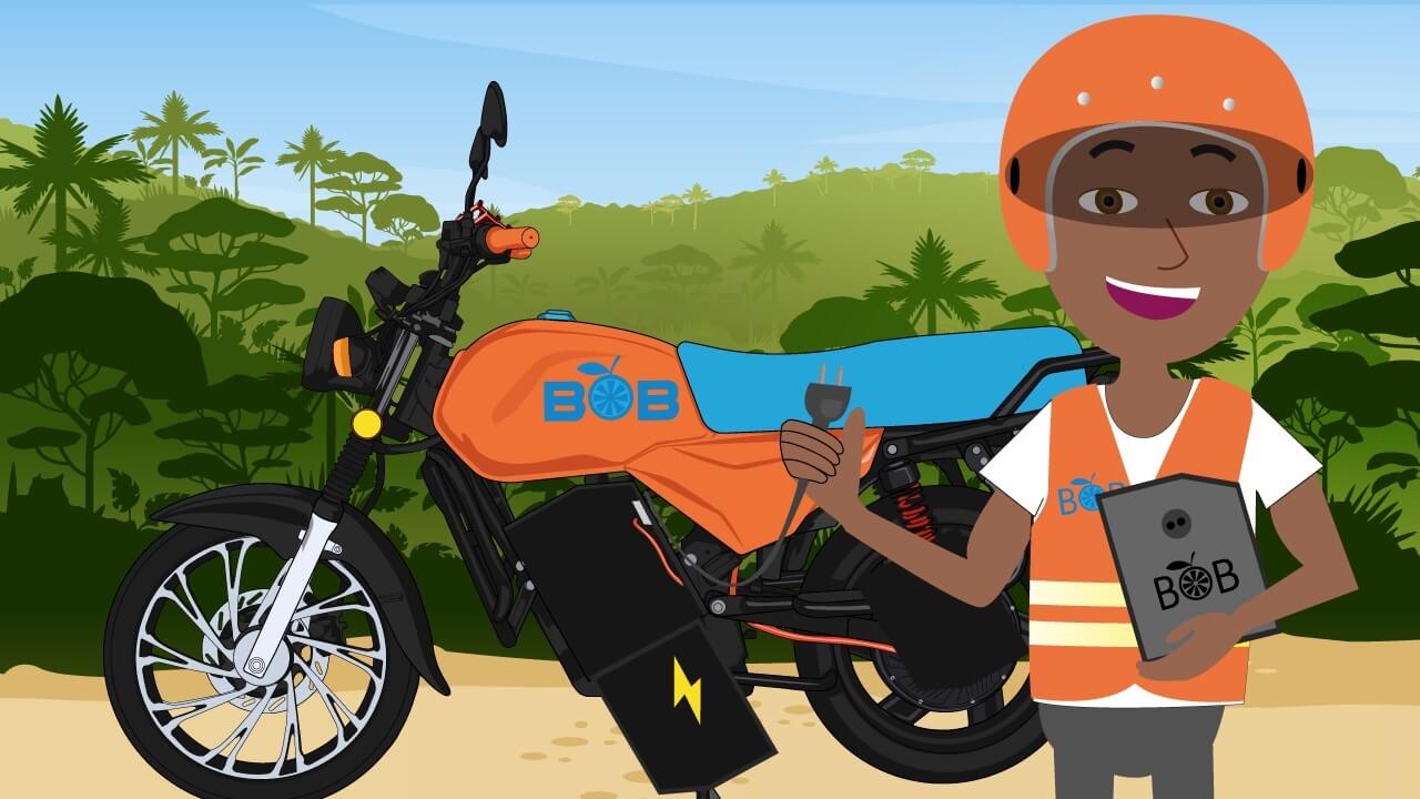 Guest Blog - Africa’s Favorite Orange Electric Motorcycle. | Bob Eco ...